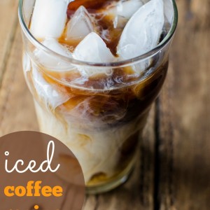 How To Make Iced Coffee & Homemade Syrups - Thrifty NW Mom