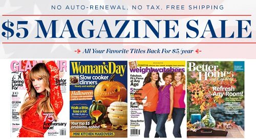Magazine Sale Just $5 Each! LOTS To Choose From!