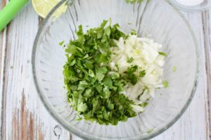 Mexican Relish (Cilantro, Onions and Lime) - Thrifty NW Mom