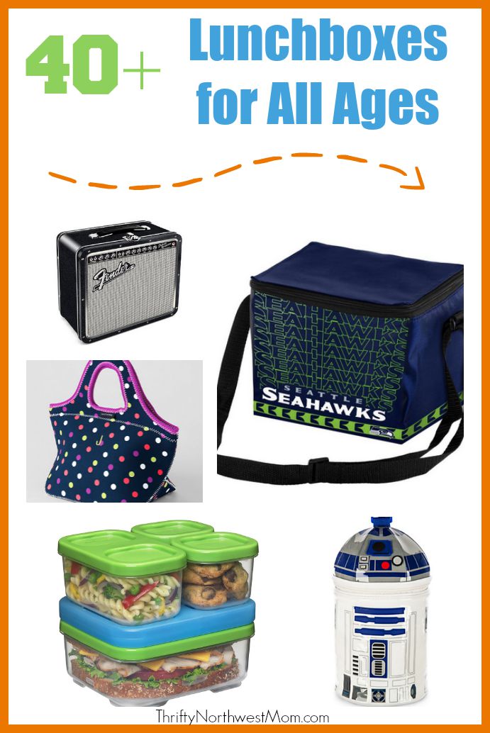 40+ Lunch Boxes for All Ages including Bento Boxes & more!