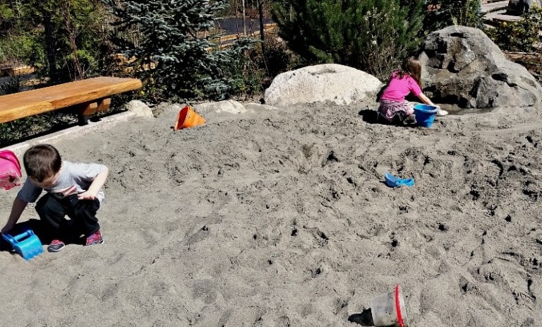 Kids Trek at Northwest Trek - a new nature themed playground!