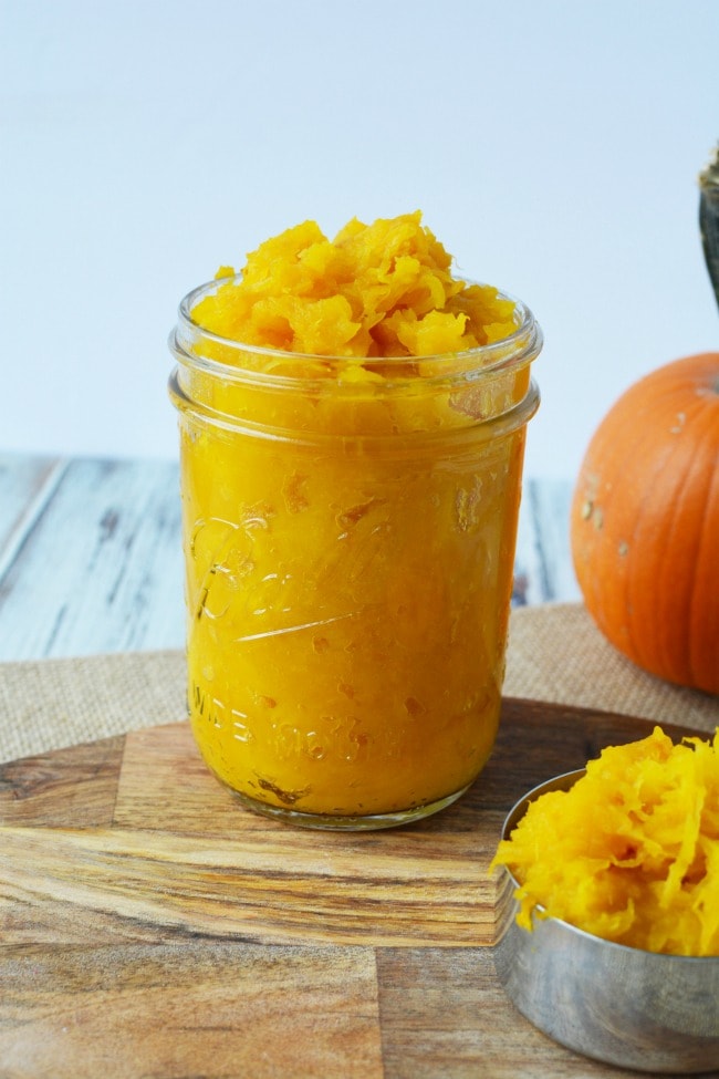 How to Make Pumpkin Puree from Scratch in 5 Easy Steps! - Thrifty NW Mom