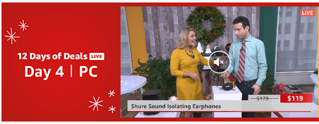 Amazon 12 Days of Deals - Day 1 Deals for the Entertainment