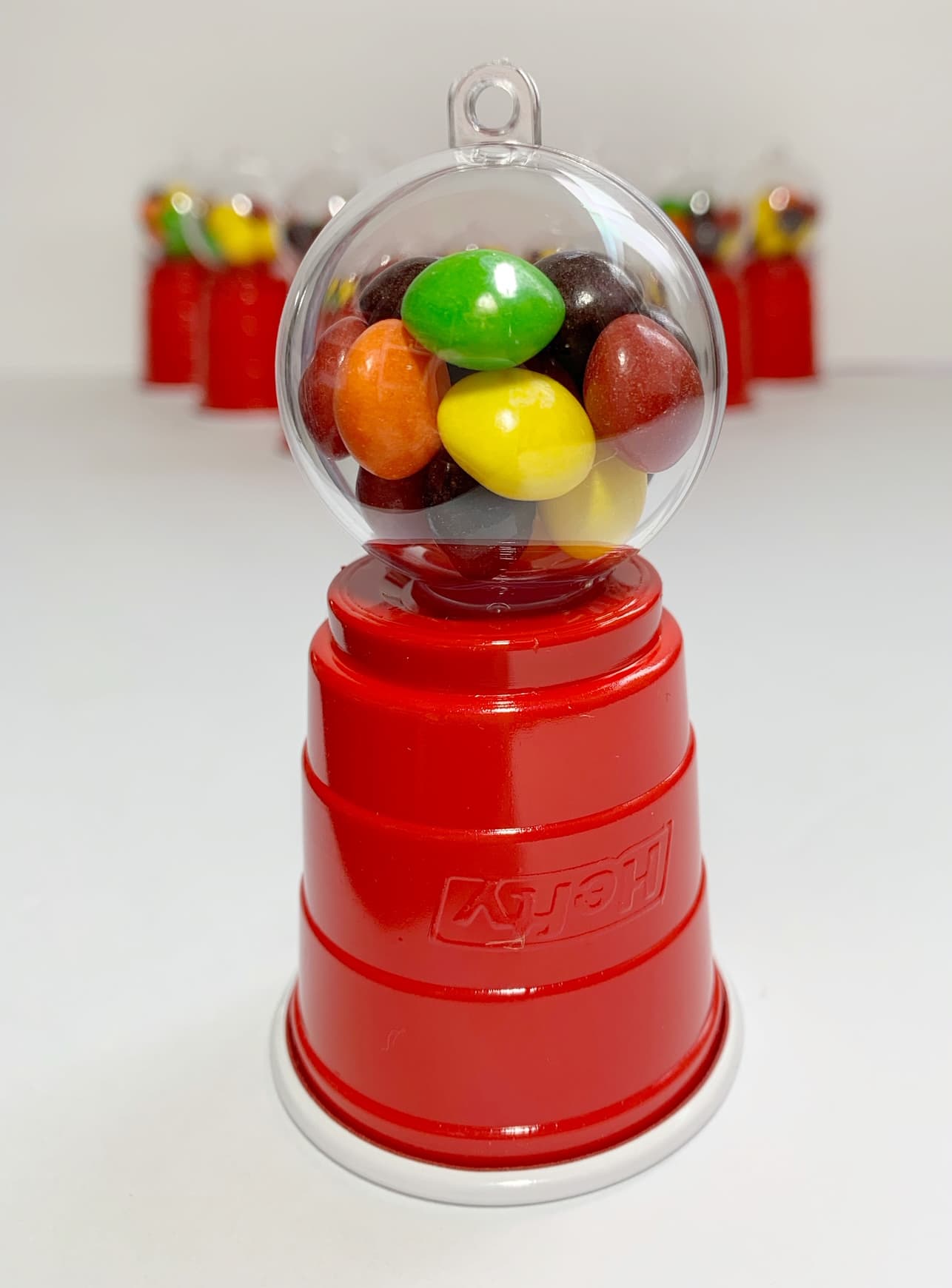 DIY Gumball Machine (Perfect for Valentines Parties)! - Thrifty NW Mom