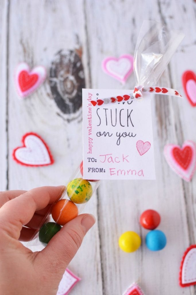 Valentine Card Ideas - "I'm Stuck on You" and "I'll Stick By You" Free ...