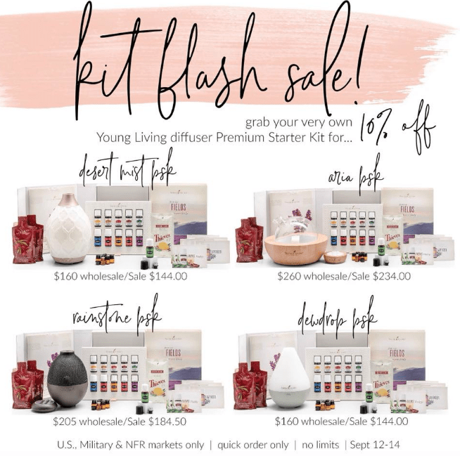 Essential Oils Sale - Special Premium Starter Kit Sale - 10% off ...