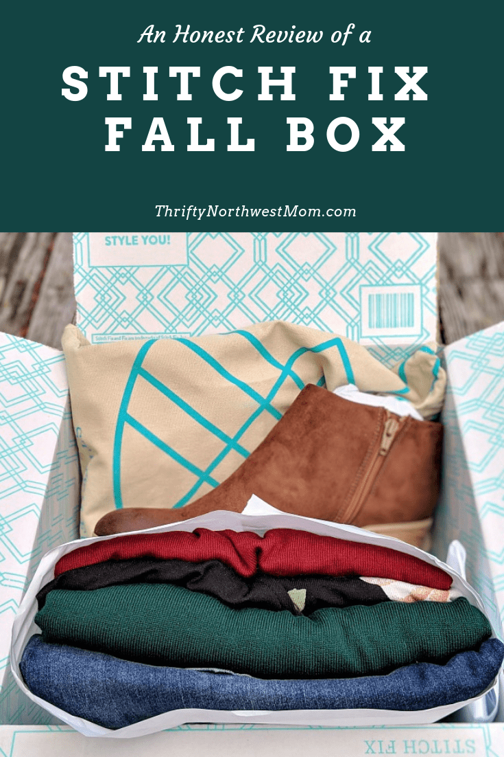 Stitch Fix Fall Box for Women - Thrifty NW Mom