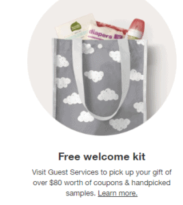 Target Baby Registry Welcome Kit FREE (over $100 Value!) - Thrifty NW Mom
