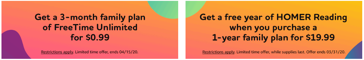 Amazon FreeTime Unlimited Now AmazonKids+ (FREE Trial Available ...