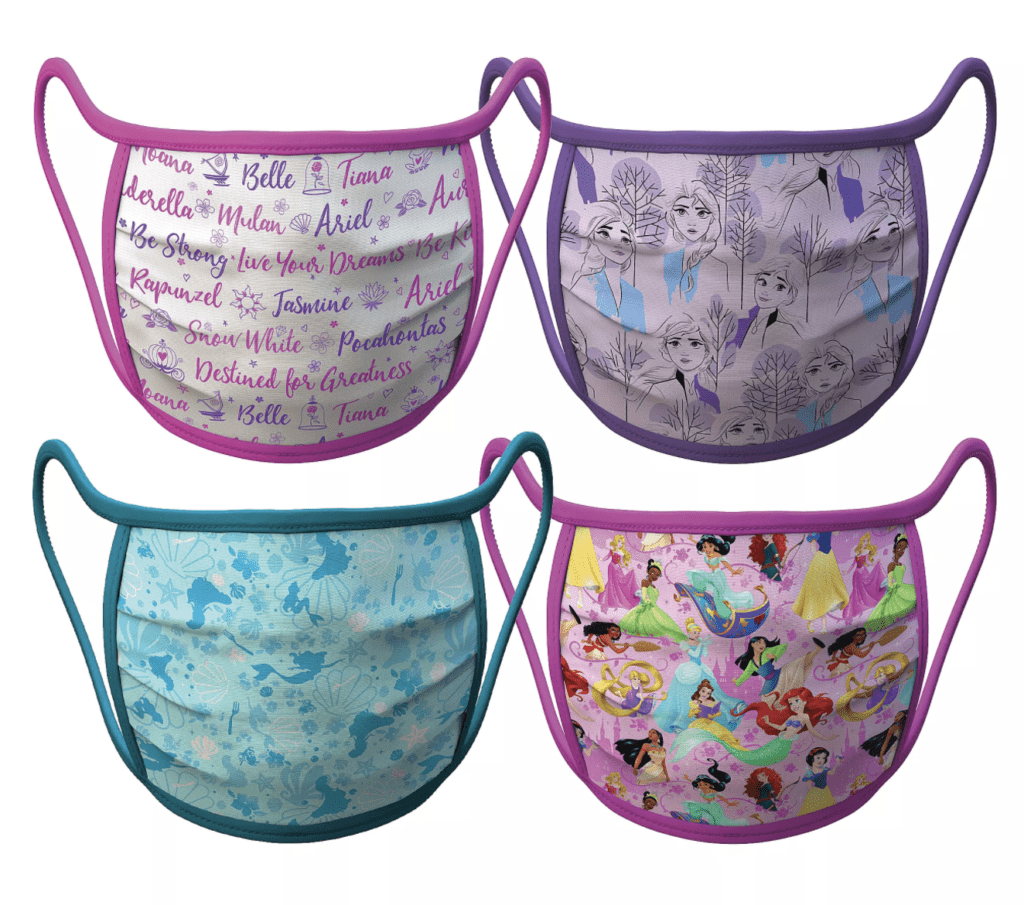 Disney Face Masks - 4 Pack for $19.99! - Thrifty NW Mom