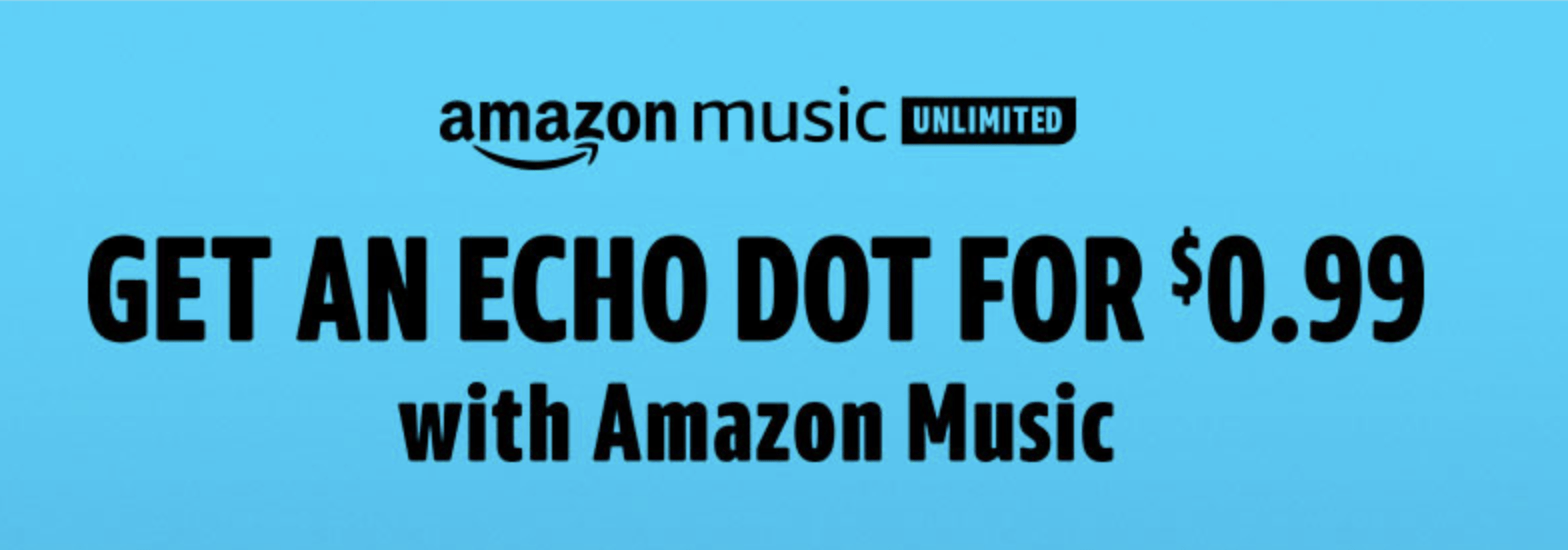 Amazon Echo Dot Sale with Amazon Music Subscription! - Thrifty NW Mom