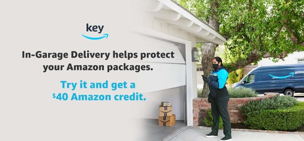 Amazon Garage Delivery Service - $40 Amazon Credit When You Use It ...