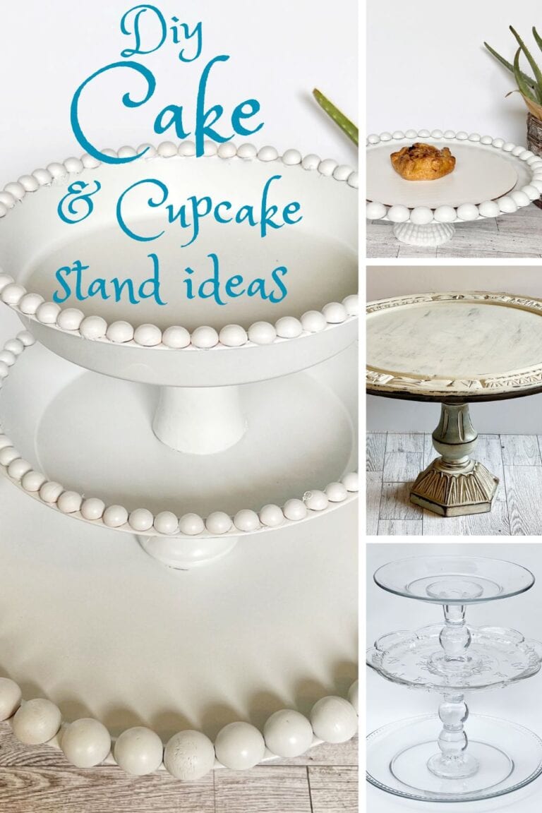 Simple DIY Cake Stands You Can Make Yourself - Thrifty NW Mom