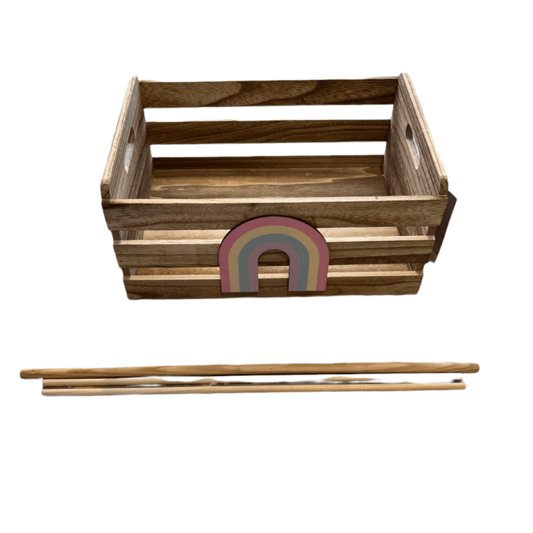 Make A Baby Crate Closet for Baby Shower Gift! - Thrifty NW Mom