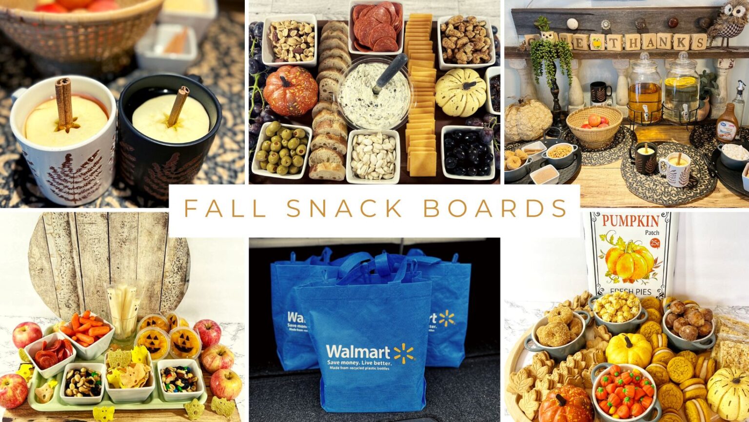 Simple Fall Cider Bar & Snack Board Ideas - Save Time & Money On Them ...