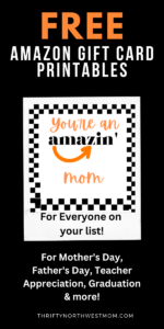 Amazon Gift Card Printable - Free Printable for All Occasions ...