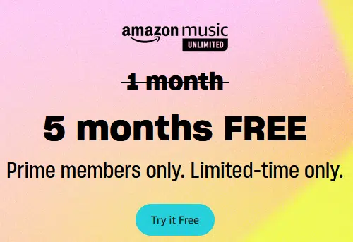 Amazon Music Free Trial & More Amazon Music Unlimited Offers! - Thrifty ...
