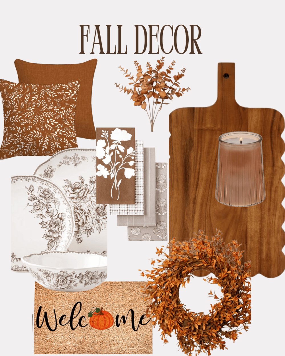 Walmart Fall Decor - Under $20 (Lots of Items Under $5)! - Thrifty NW Mom